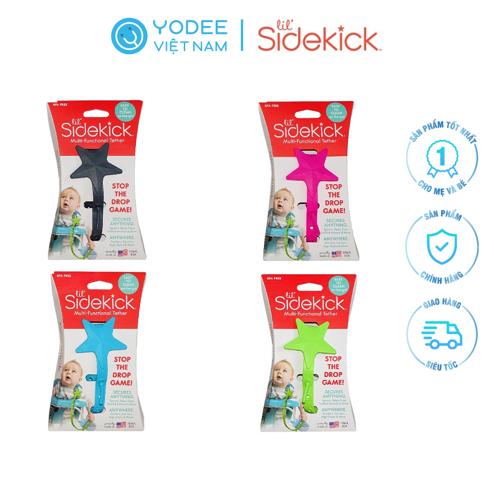 Lil' Sidekick Dây đai đa năng silicone cố định đồ vật cho bé có khóa 2 ...