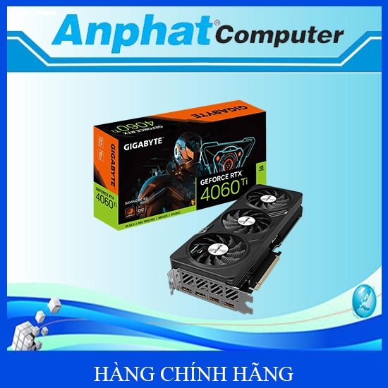 Card màn hình VGA Gigabyte RTX 4060 Ti Gaming OC 8GB (N406TGAMING OC-8GD) - Hàng Chính Hãng ...