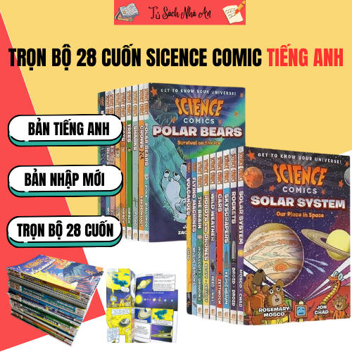 Sách - SCIENCE COMICS - 28C Cập nhật mới nhất bản Tiếng Anh dành cho bé ...