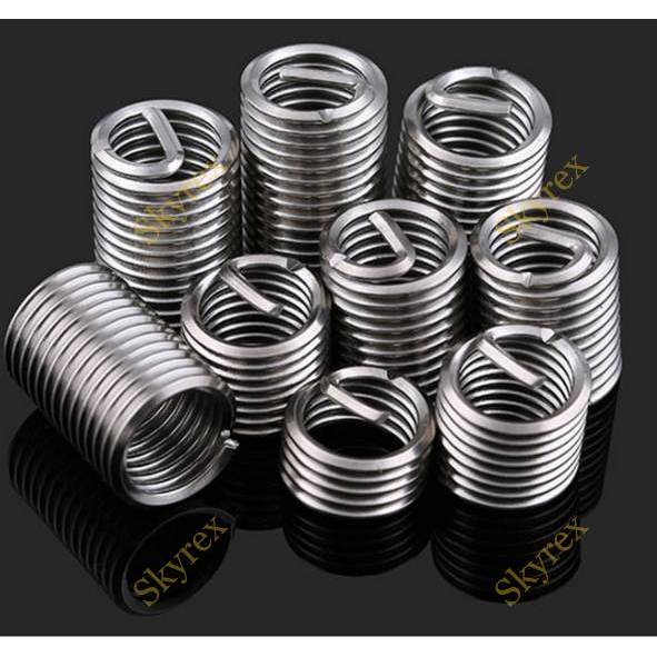 Set 10pcs Ren cấy HeliCoil 1/4-20 UNC Inox 304 - Dài 1D - Hệ inch ...