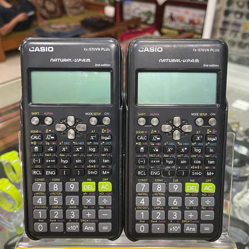 Máy tính CASIO Fx-580VNX, Fx-880BTB, ERAS…DELI… HÀNG CHÍNH HÃNG ĐÃ QUA ...