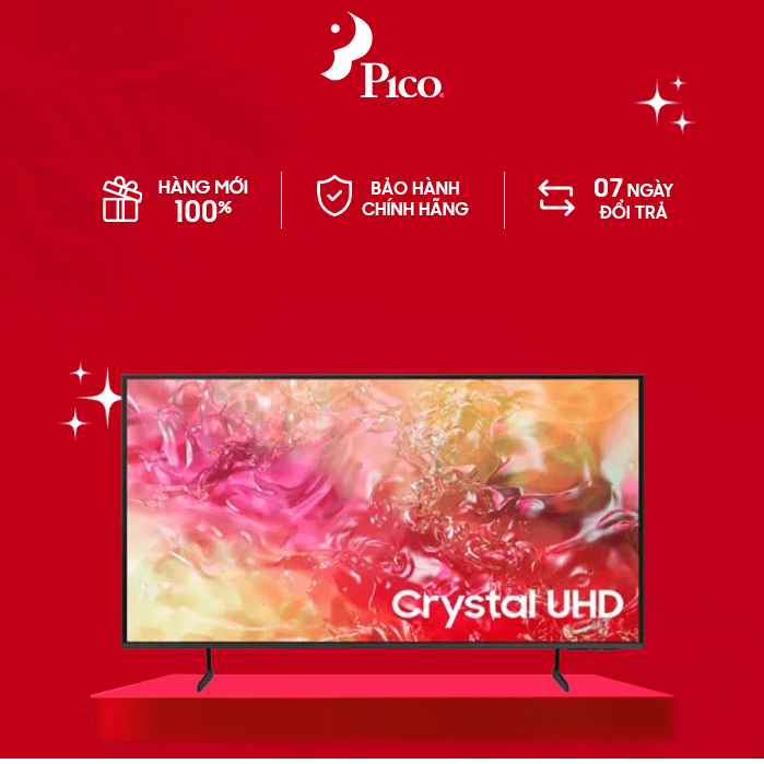 [Pico Official - Lắp đặt 0Đ HN HCM] 55DU7700 - Smart Tivi Samsung 4K 55 Inch UA55DU7700 (2024 ...