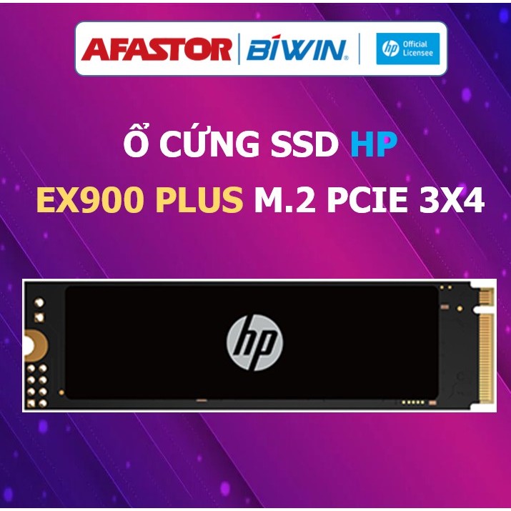 Ổ cứng SSD HP EX900 Plus M.2 PCIe Gen 3 x 4 (256GB) | 35M32AA | Shopee ...