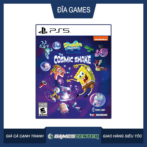 Đĩa game PS5 SpongeBob SquarePants The Cosmic Shake | Shopee Việt Nam