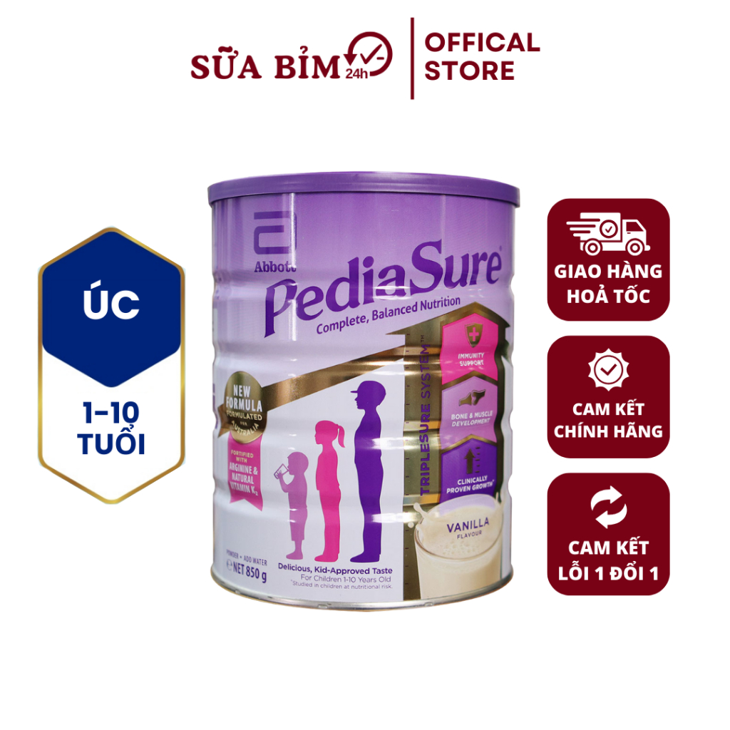 Sữa bột Pediasure ÚC lon 800g | Shopee Việt Nam