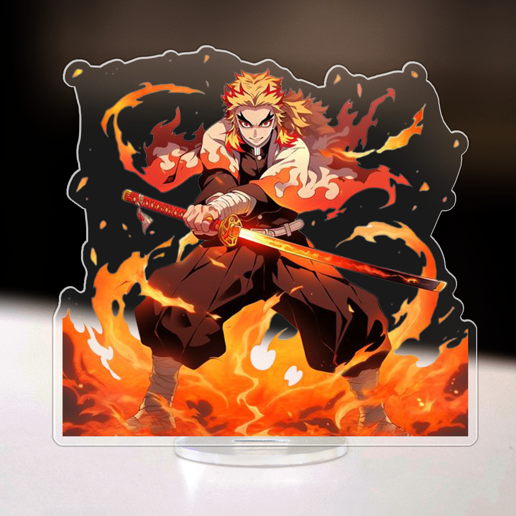 Mô Hình Standee, Móc Khoá Rengoku Kyōjurō Kimetsu No Yaiba Trang Trí ...