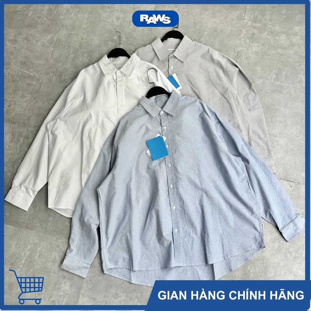 [RAWS] Áo sơ mi Lemain Second oxford chính hãng | Shopee Việt Nam