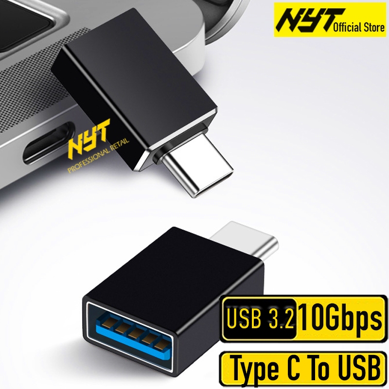 Đầu Chuyển Type C Sang USB 3.2 10Gbps OTG Hợp Kim Cao Cấp NYT CD111 | Shopee Việt Nam
