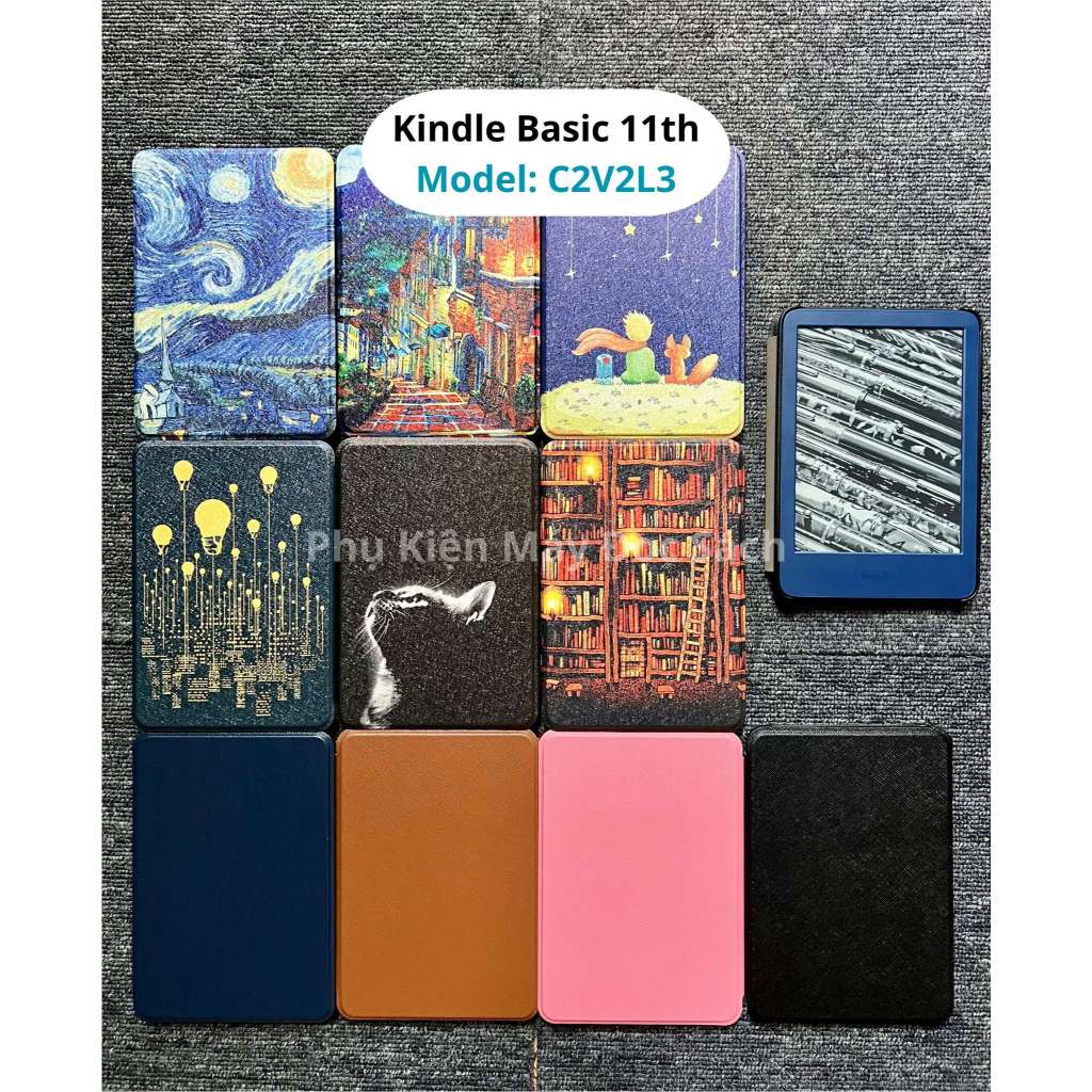Bao Da Cover Kindle Basic 2022/Basic 2024 (Kindle 11th) Model C2V2L3 ...
