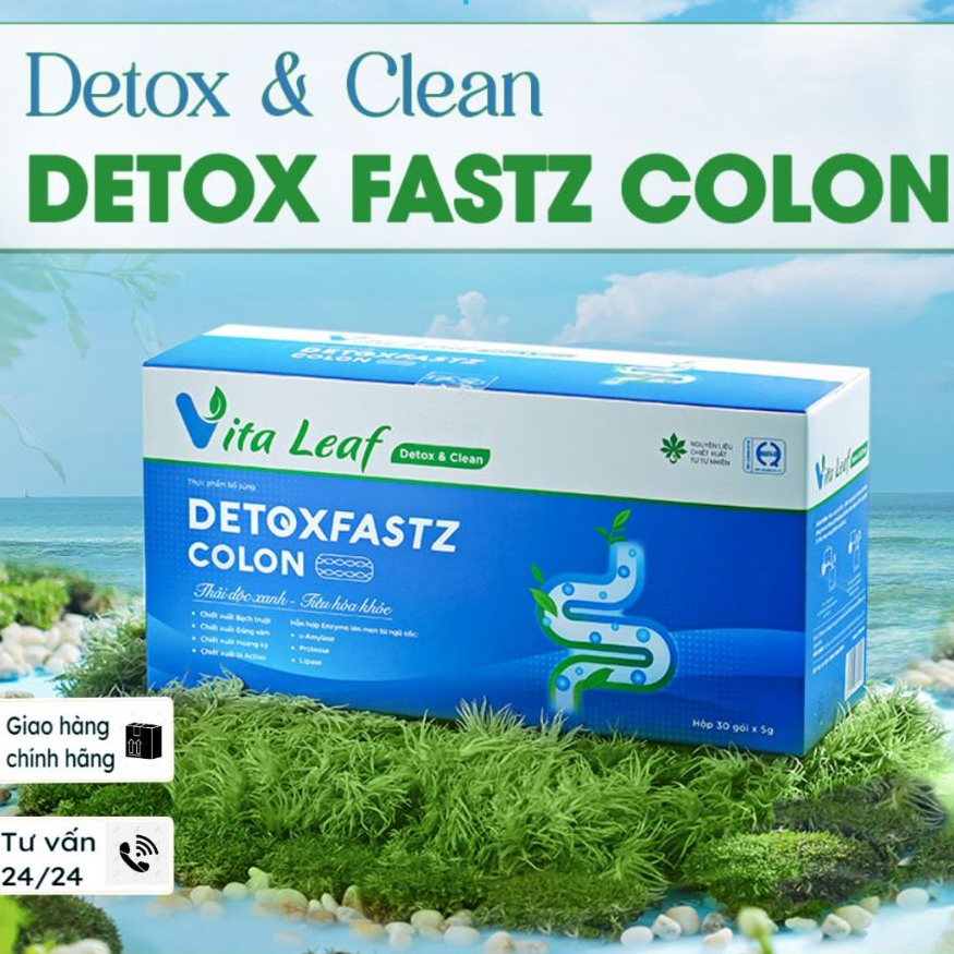 Detoxfastz colon Vita Leaf, detoxfastz slim, liver protect, thực phẩm ...