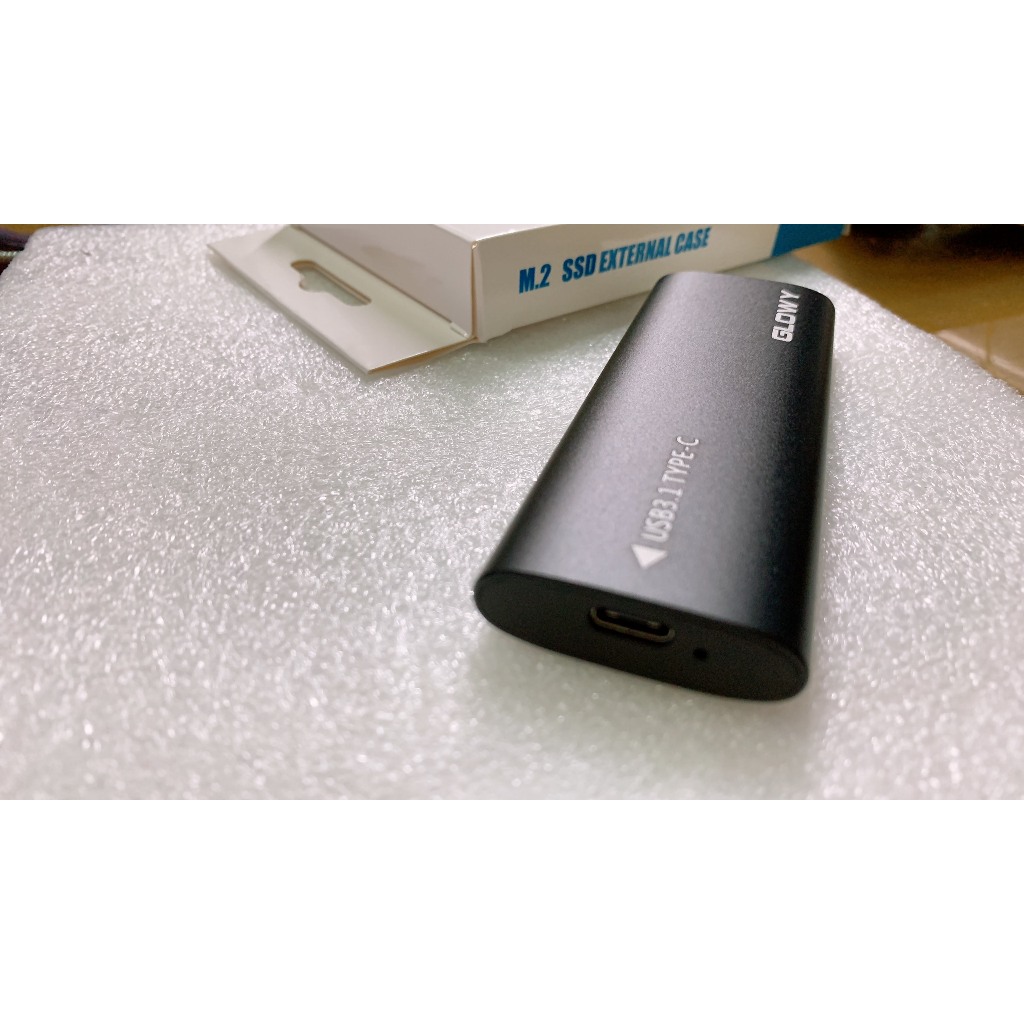 Box ổ cứng SSD M2 NVME M2 SATA to USB Type-C GLOWY - Bảo hành 12 tháng ...