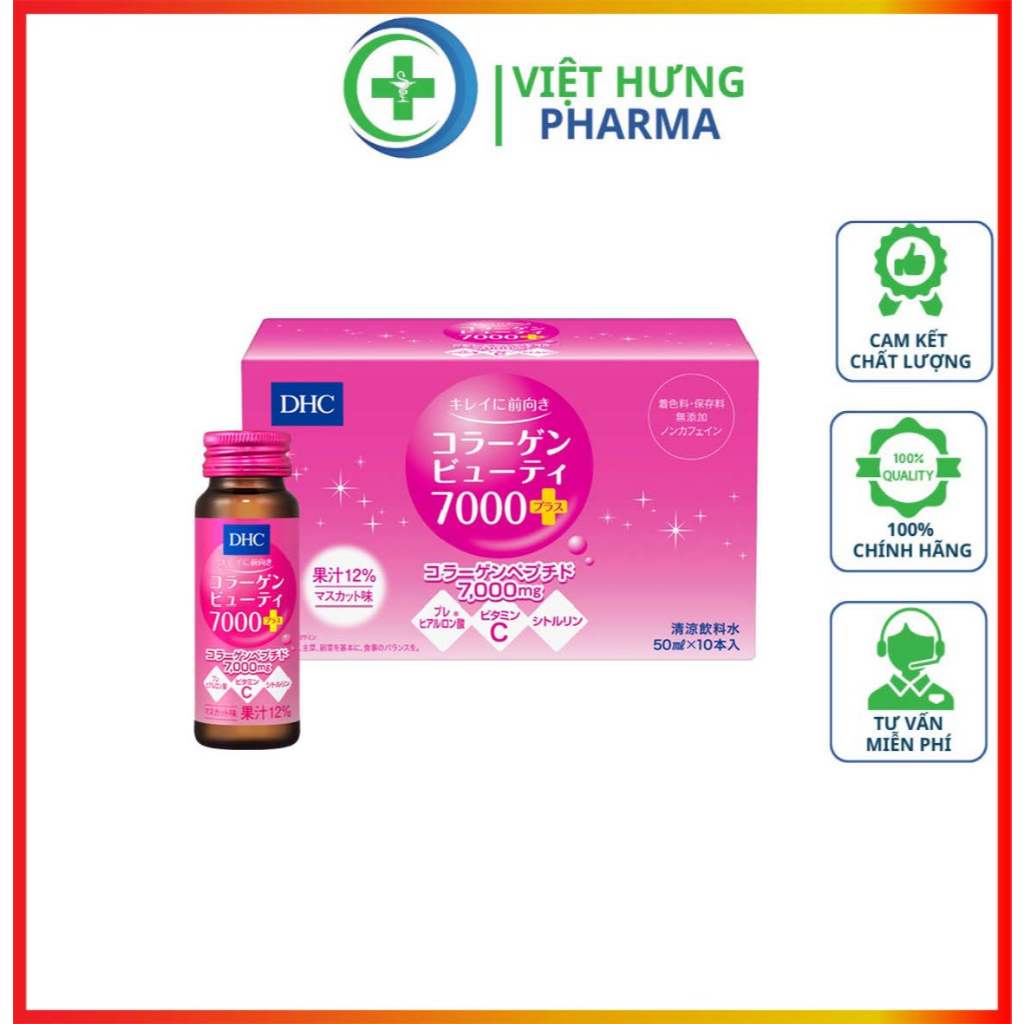 Collagen DHC Beauty 7000 Plus Nhật Bản Dạng Nước Chống Lão Hoá, Làm ...