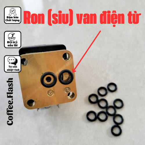 Ron (siu) van điện từ - vòng đệm van điện từ 3 ngã cho máy pha cà phê ...