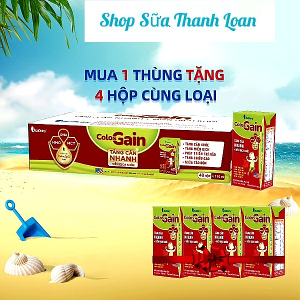 [HSD T4-2025] [Có Thẻ Cào] Thùng 48 Hộp Sữa Pha Sẵn Vitadairy Colos ...