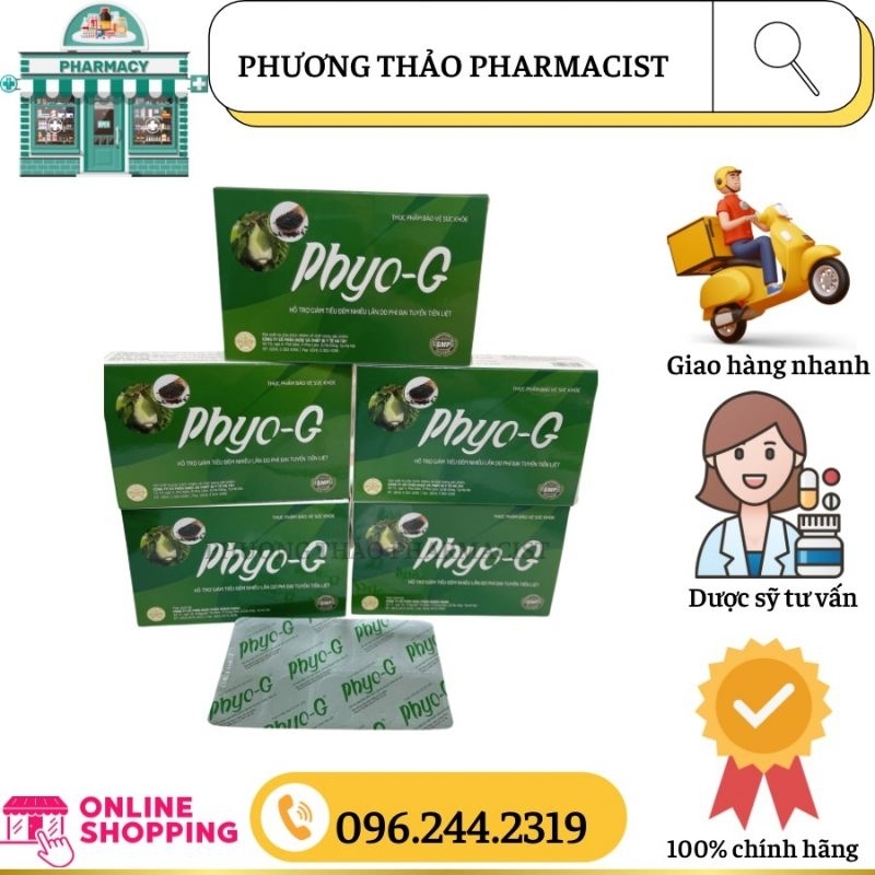 THUỐC THẢO DƯỢC HỖ TRỢ TIỂU ĐÊM PHYO.G | Shopee Việt Nam