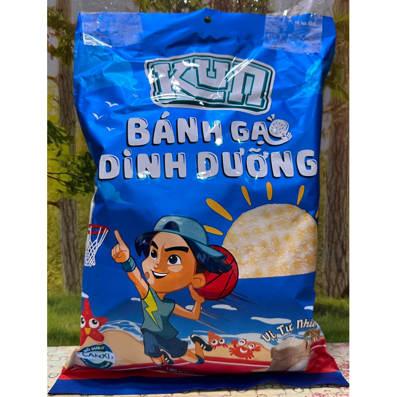 Bánh Gạo Dinh Dưỡng Kun Vị Tự Nhiên Túi 140g/14 gói x 10g | Shopee Việt Nam