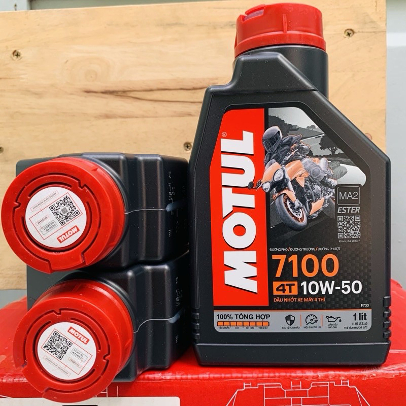 Nhớt xe máy tổng hợp Motul 7100 10W50 | Shopee Việt Nam