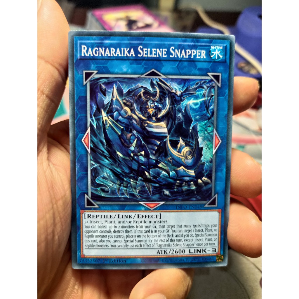 [KW2 Yugioh] [EN-UK] Thẻ bài Ragnaraika Selene Snapper - INFO-EN048 - Common 1st Edition ...