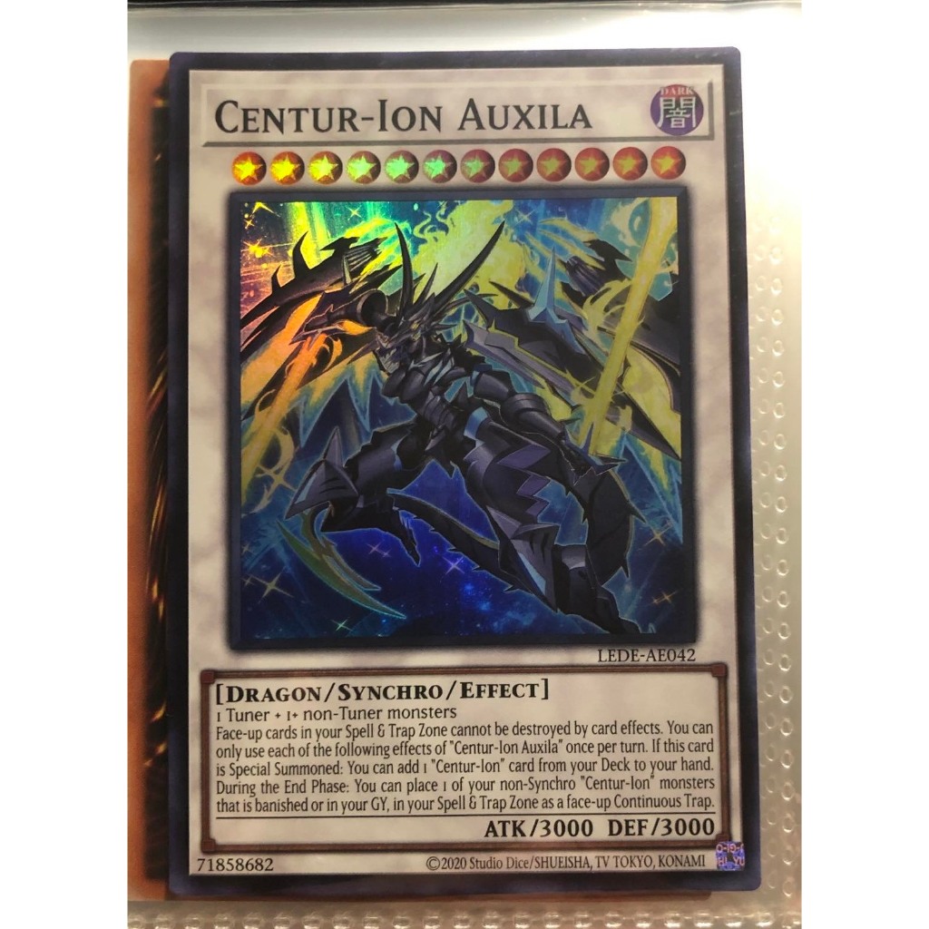 Thẻ bài Yugioh - LEDE-AE042 Centur-Ion Auxila (SR) | Shopee Việt Nam