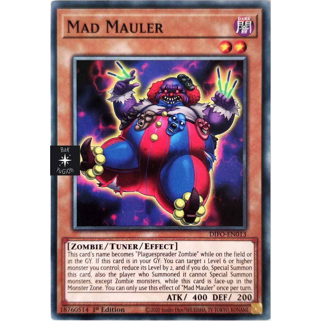 [BaK Yu-Gi-Oh!] [Thẻ Bài Chính Hãng] Mad Mauler |EN| Common | Shopee Việt Nam