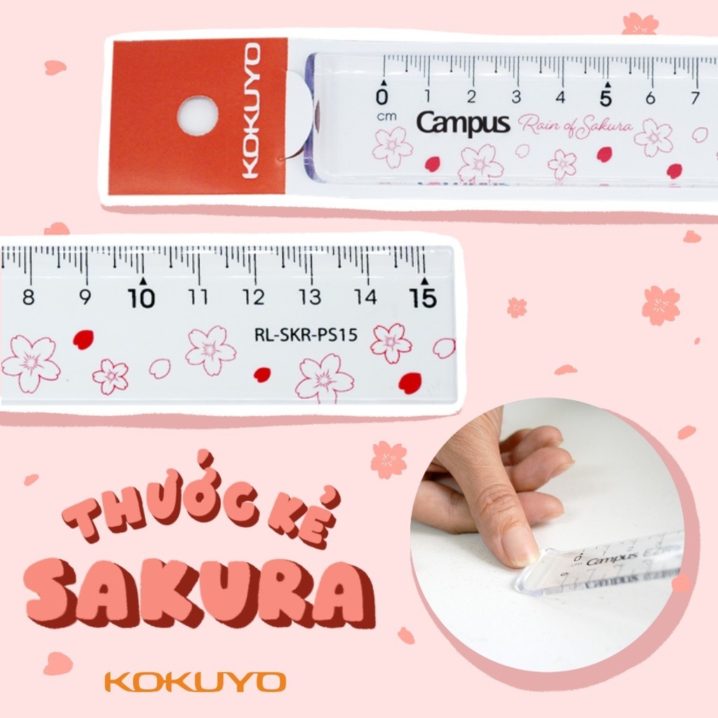 Thước Kẻ Nhựa Trong Suốt Thông Minh 15/20cm EZMath Chính Hãng Campus ...