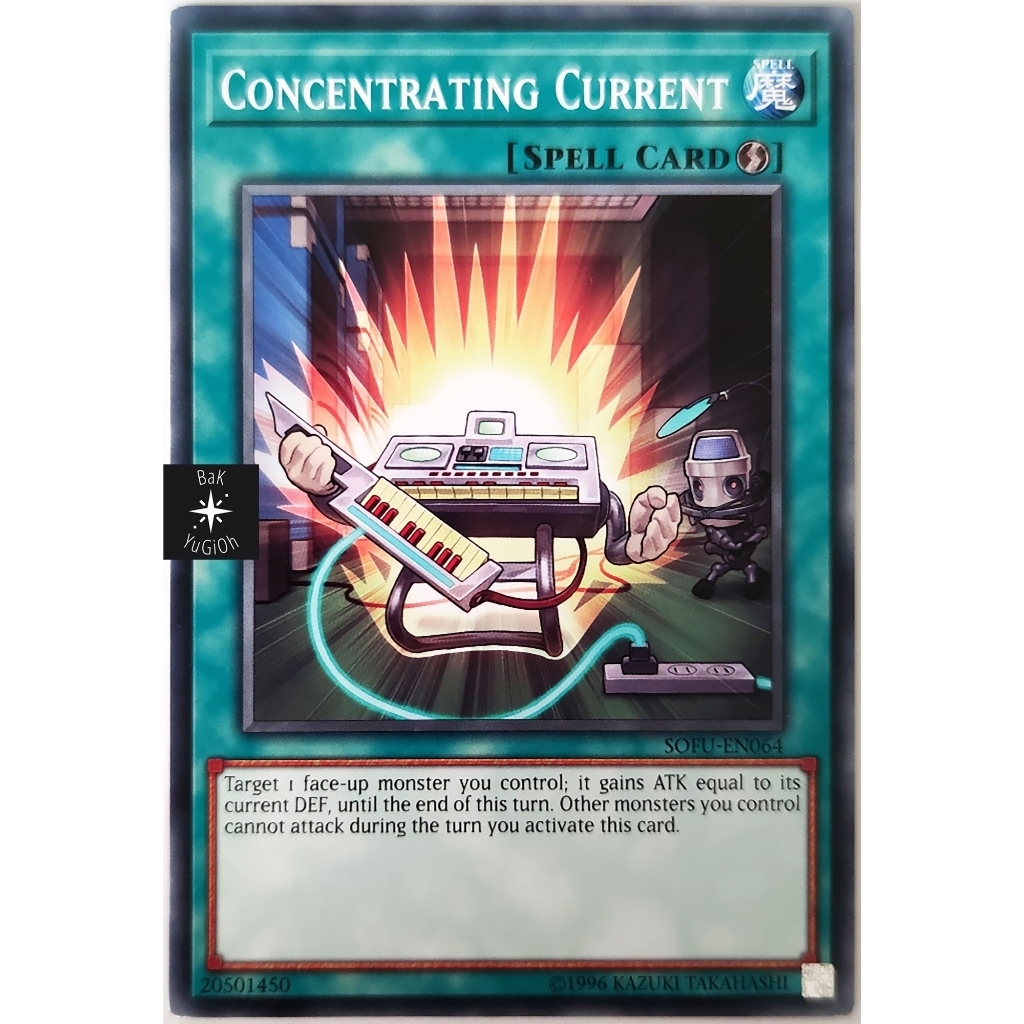 [BaK Yu-Gi-Oh!] [Thẻ Bài Chính Hãng] Concentrating Current |EN| Common | Shopee Việt Nam