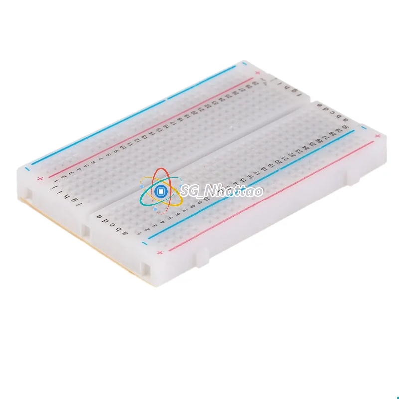 Test board, bread board 400 lỗ 85x55mm Bảng Mạch Thử Breadboard ...