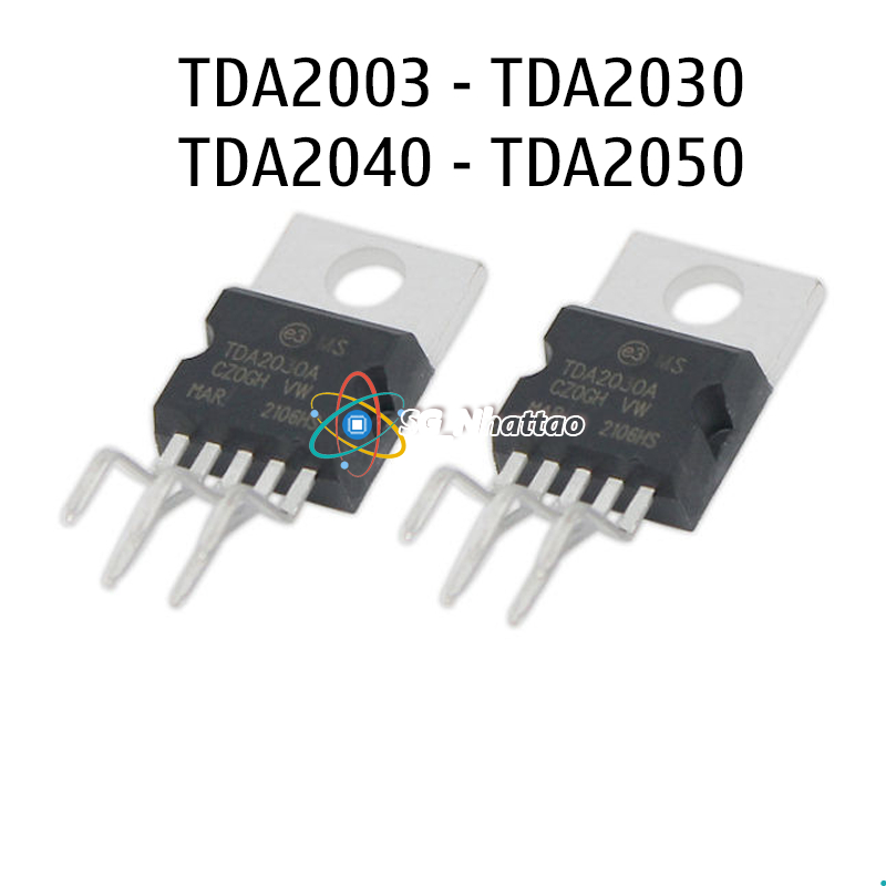 IC công suất âm thanh TDA2003 TDA2030 TDA2040 TDA2050 hàng mới | Shopee Việt Nam
