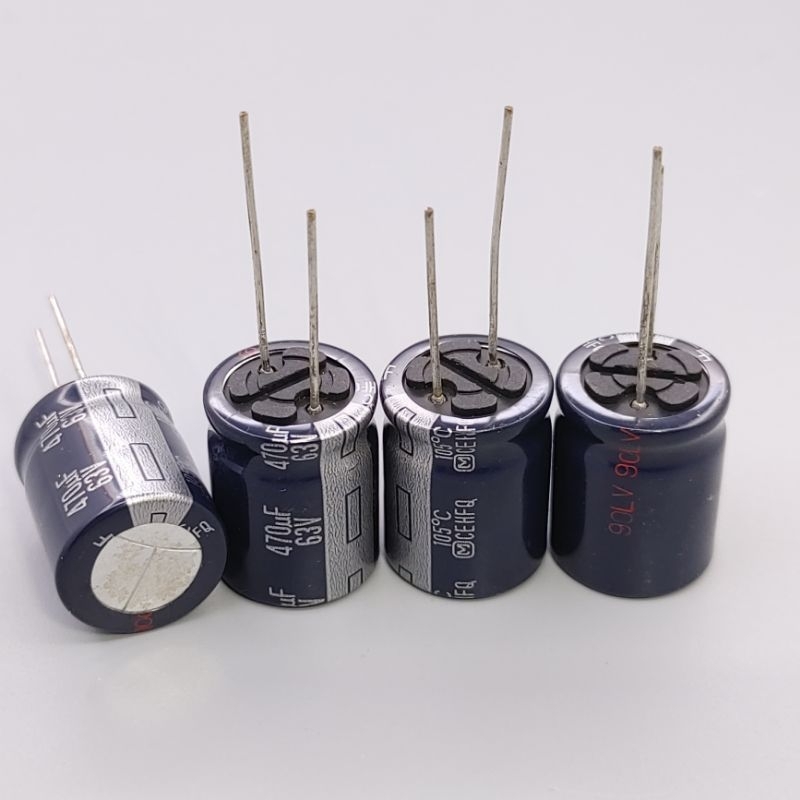 Tụ điện Panasonic 63V 470uF HFQ 105°C chính hãng | Shopee Việt Nam
