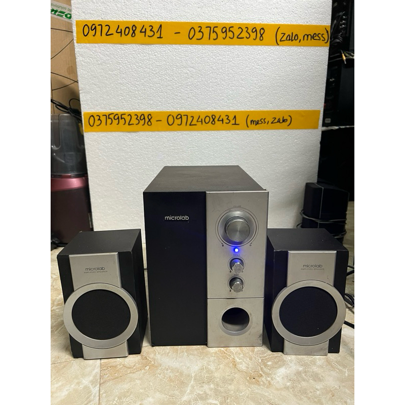 (Loa cũ) Loa Microlab M108 / M109 2.1 | Shopee Việt Nam