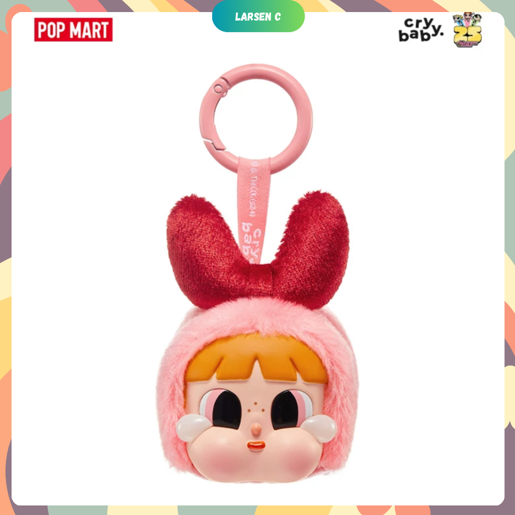 [CHÍNH HÃNG, có sẵn] Blindbox POPMART CRYBABY POWERPUFF GIRLS Móc khoá ...