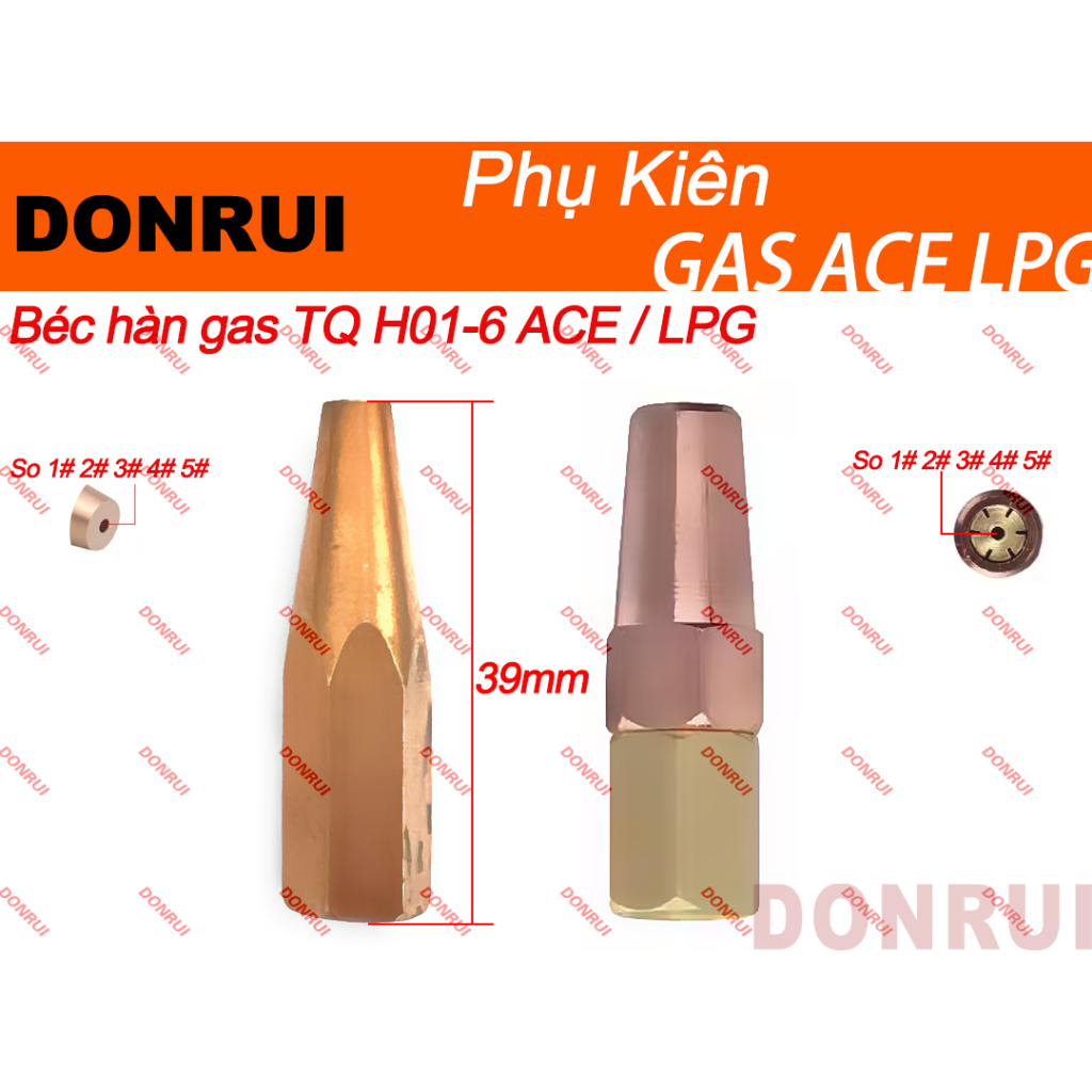 Béc hàn gas TQ H01-6 LPG va ACE axetylen propan | Shopee Việt Nam