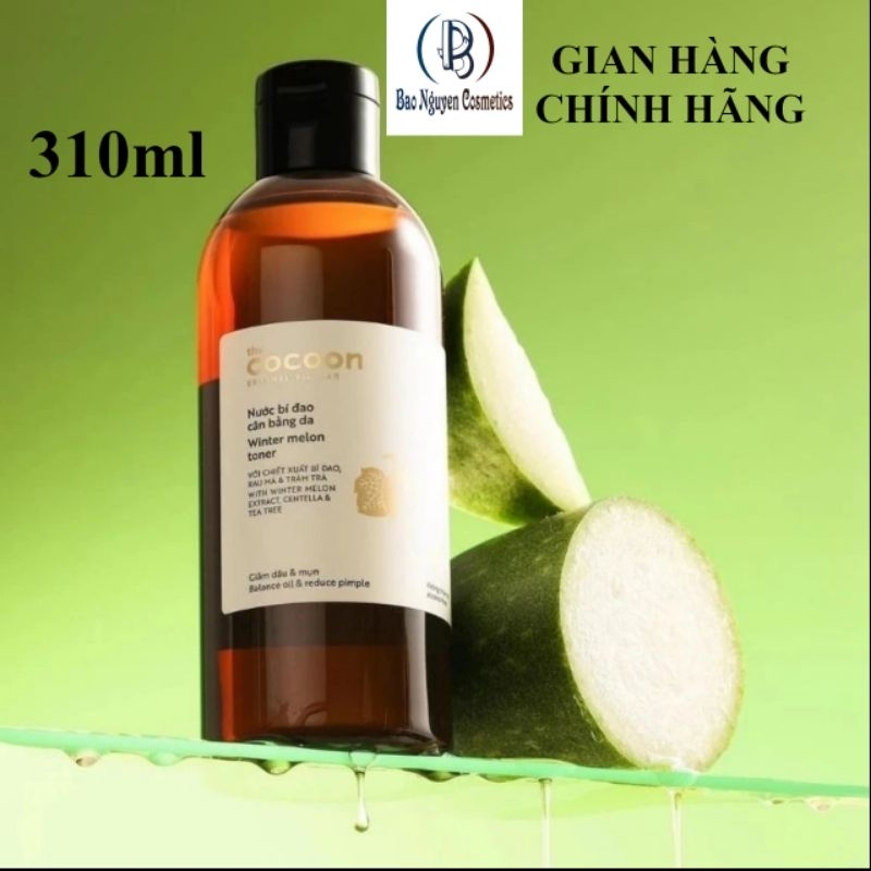 (Chính Hãng) Nước bí đao cân bằng da (toner) Cocoon giảm dầu & mụn ...