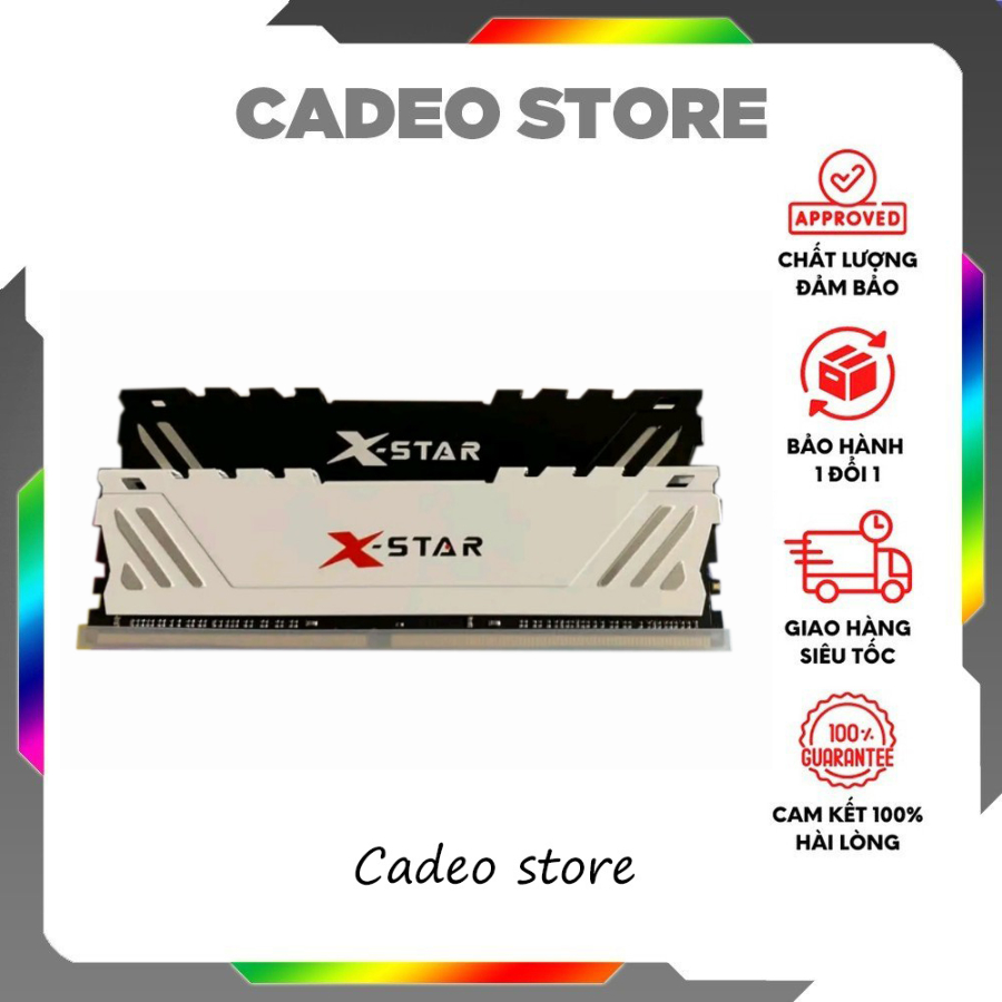 Ram PC DDR4 8GB BUS 2666/3200MHZ XSTAR có tản bảo hành chính hãng 36 ...