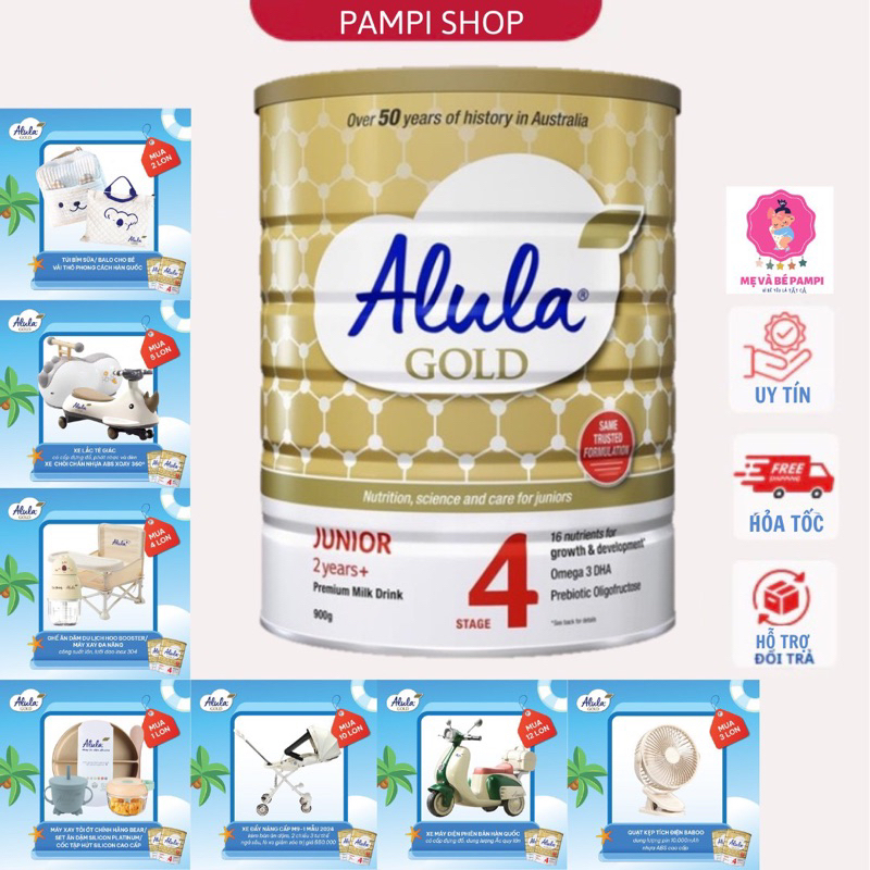 [ Khách lây quà ib trực tiếp với shop] Sữa Alula Gold - Úc đủ số 1,2,3 ...