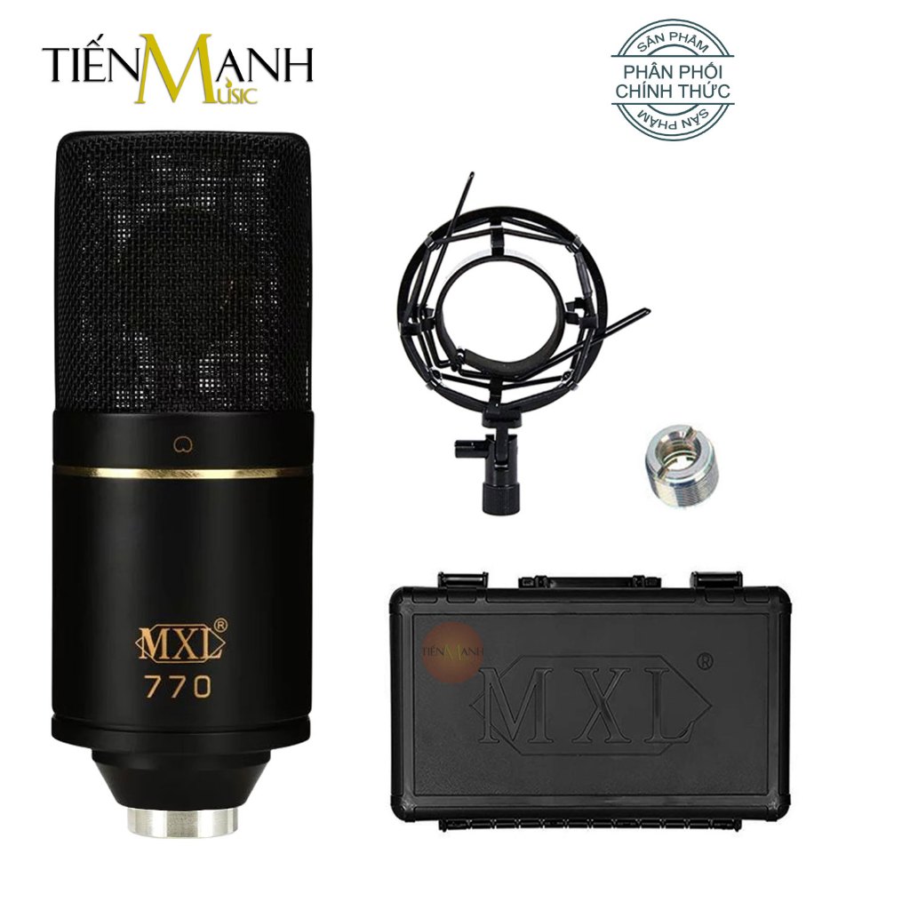 [Chính Hãng] Micro MXL 770 Thu Âm Condenser Livestream Mic Phòng Thu ...