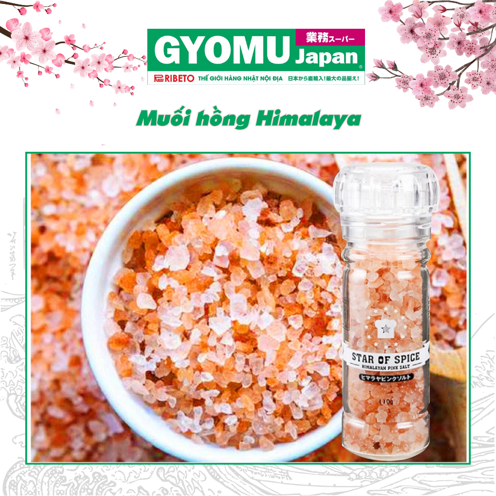 Muối hồng Himalaya 110g Nhật Bản - Gyomu Japan | Shopee Việt Nam