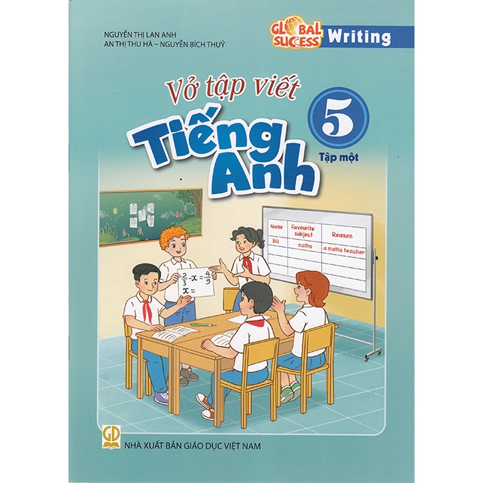 Sách - Vở tập viết Tiếng Anh 5 tập 1 - Global Success | Shopee Việt Nam