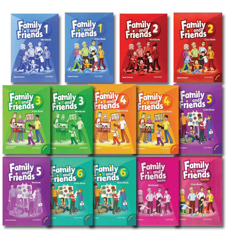 Sách - Combo 6 Bộ Family and Friends 1, 2, 3, 4, 5, Starter- 1st ...