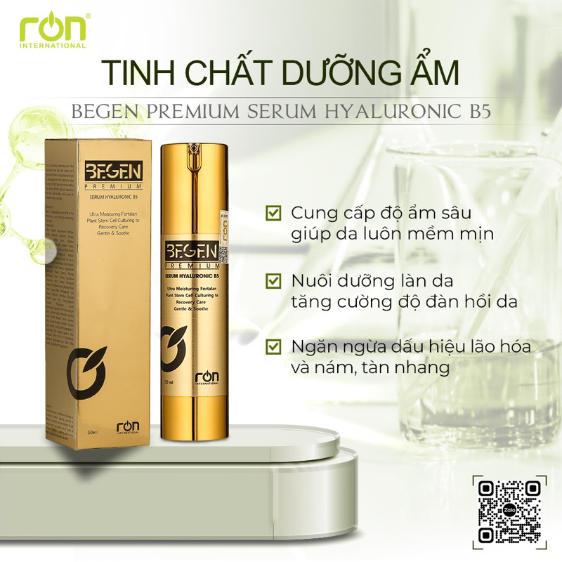 [Mỹ Phẩm RON] Tinh Chất Dưỡng Ẩm HA B5 Ron Begen Premium Serum ...