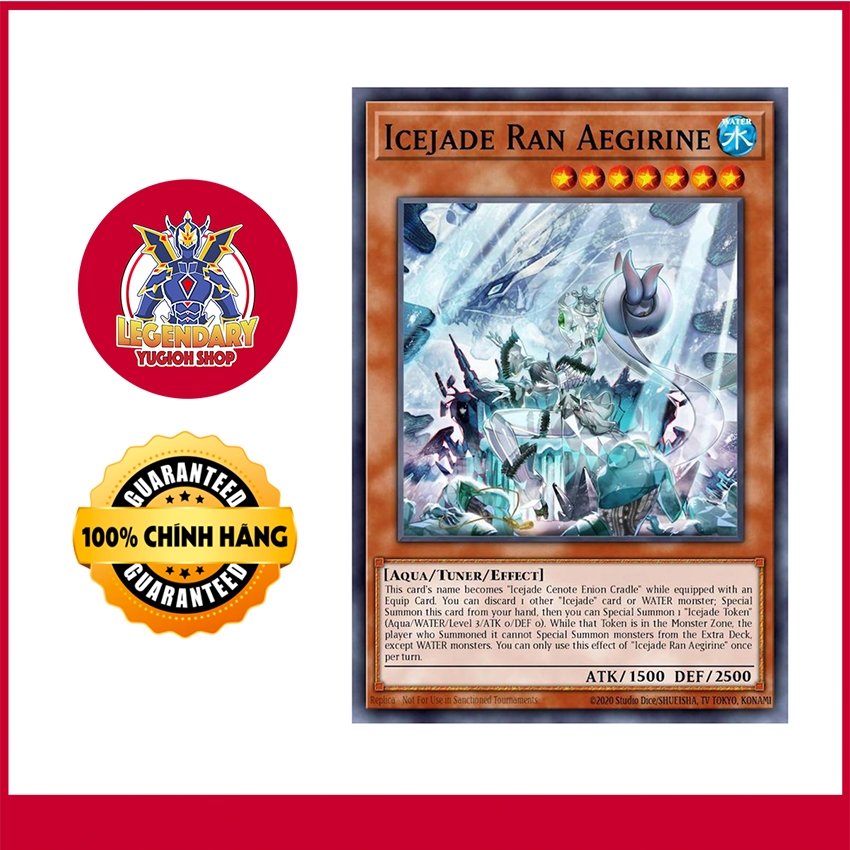 [Thẻ Bài Yugioh Chính Hãng] Icejade Ran Aegirine | Shopee Việt Nam