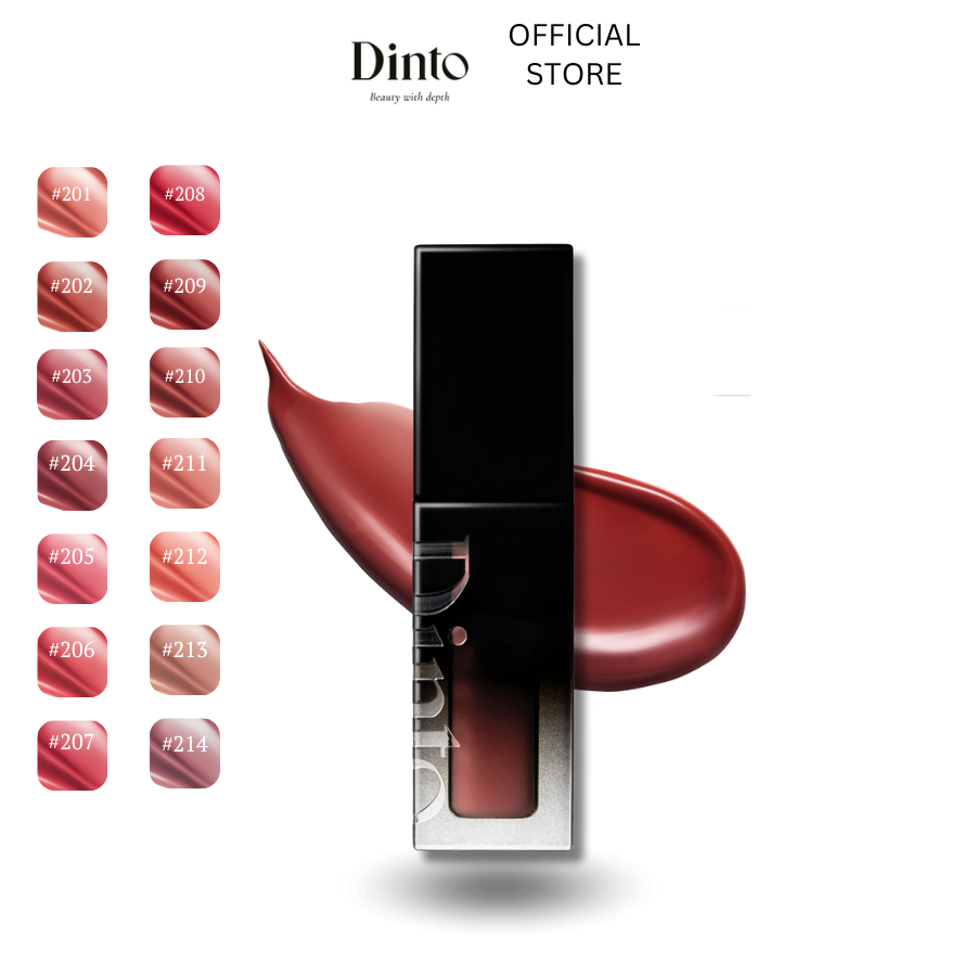 Son Tint Bóng Thuần Chay DINTO Blur-Glowy Lip Tint 12 màu | Shopee Việt Nam