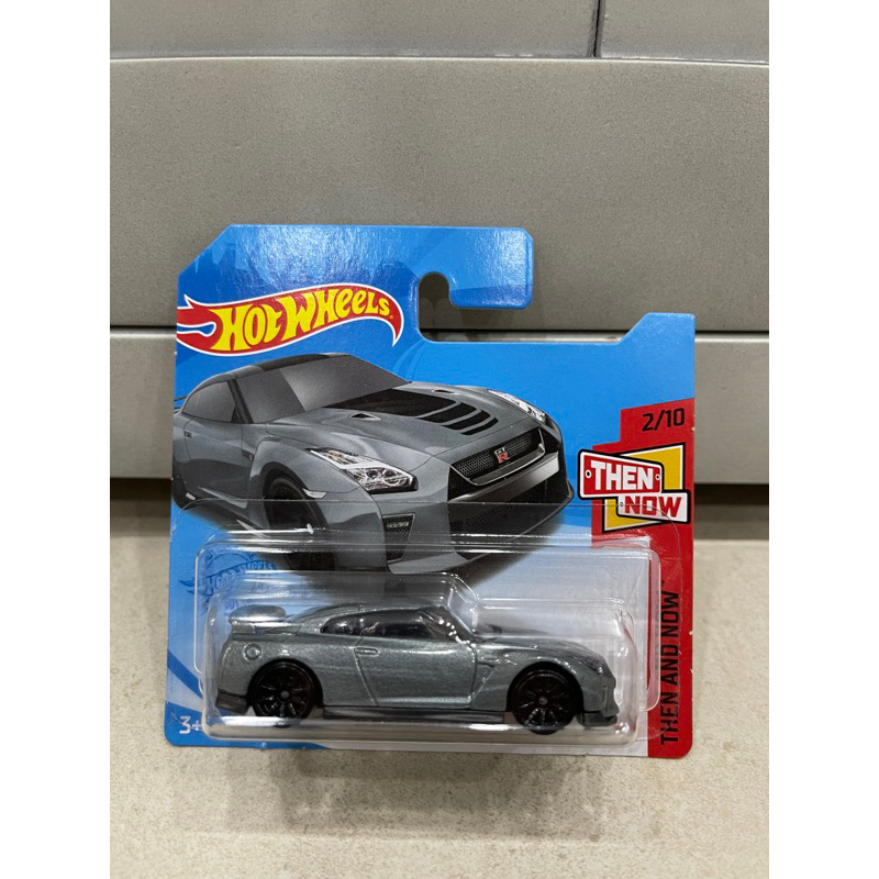 Xe mô hình đồ chơi Hotwheels cơ bản 1:64 - '17 Nissan GT-R (R35) - card ...