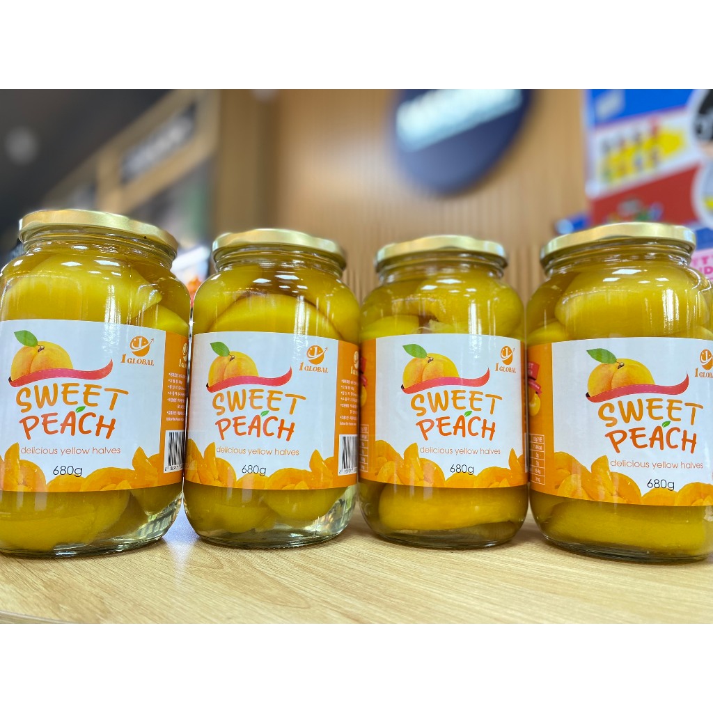 Đào Ngâm Hàn Quốc Sweet Peach (Trà Đào), Hủ 680gr | Shopee Việt Nam