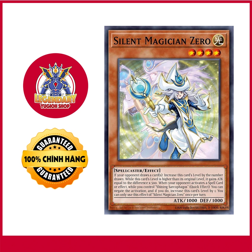 [Thẻ Bài Yugioh Chính Hãng] Silent Magician Zero | Shopee Việt Nam