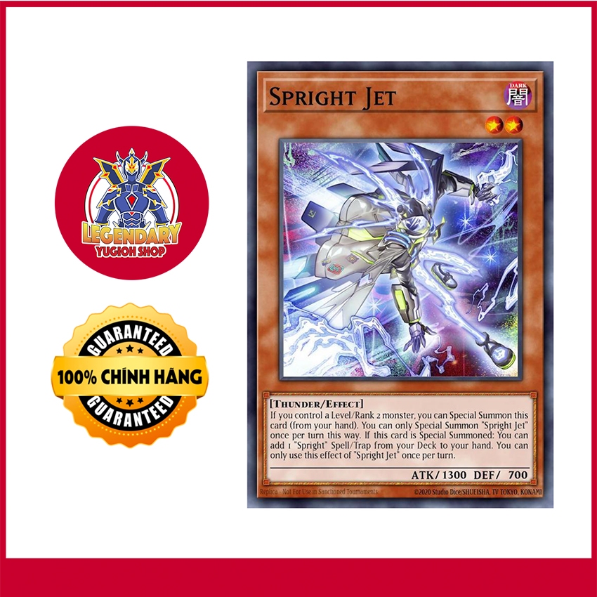 [Thẻ Bài Yugioh Chính Hãng] Spright Jet | Shopee Việt Nam