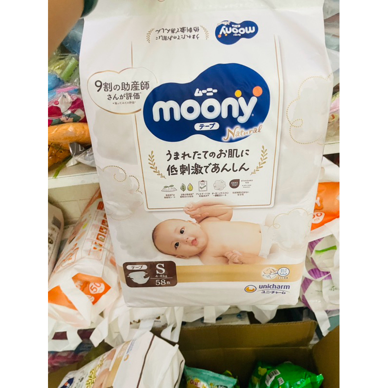 bỉm mony trắng natural | Shopee Việt Nam