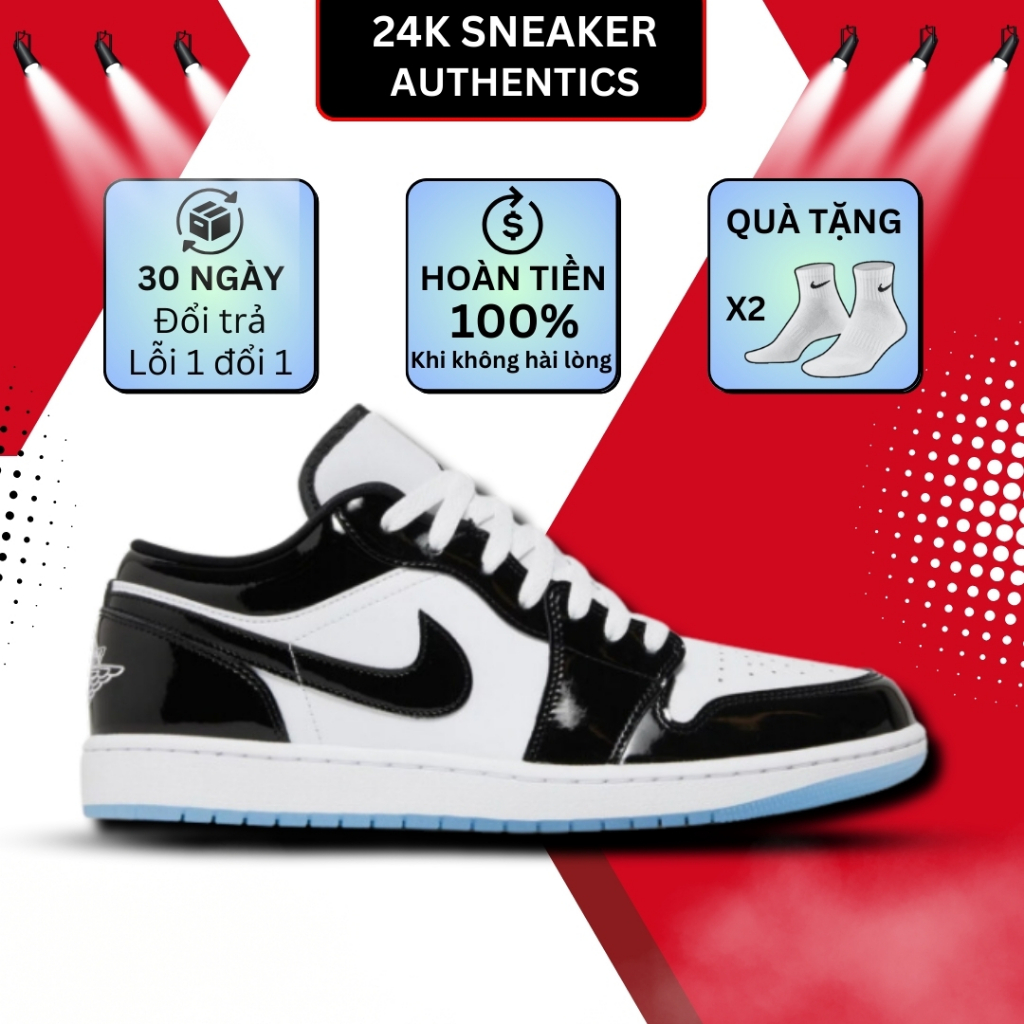 Giày Nike Air Jordan 1 Low Concord DV1309-100 chính hãng cho nam nữ, Jordan 1 low concord ...
