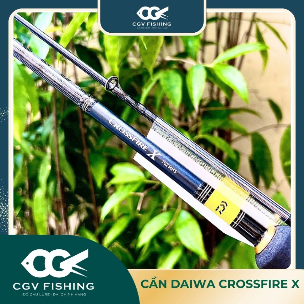 CẦN LURE DAIWA CROSSFIRE-X | 2 KHÚC | Shopee Việt Nam