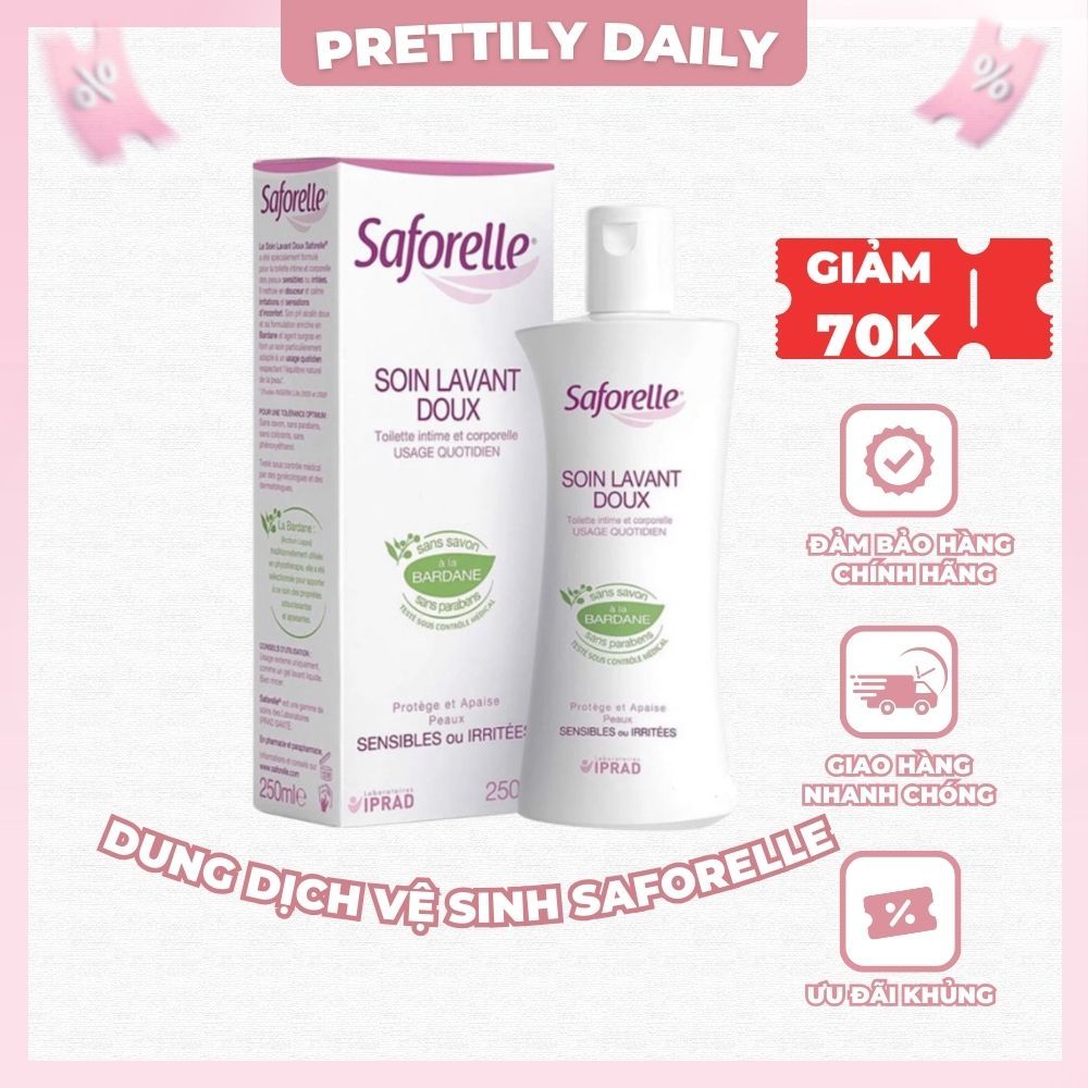 (Hàng store nước ngoài) Dung Dịch Vệ Sinh Saforelle 250ml - Chăm Sóc ...
